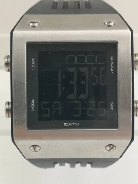 VINTAGE UMBRO MEN’S Digital Watch U537A - Black Strap £20.00 - PicClick UK