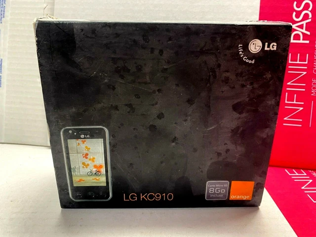 LG RENOIR KC910 Rare OLD Mobile collectors phone 3 EUR 54,89 - PicClick FR
