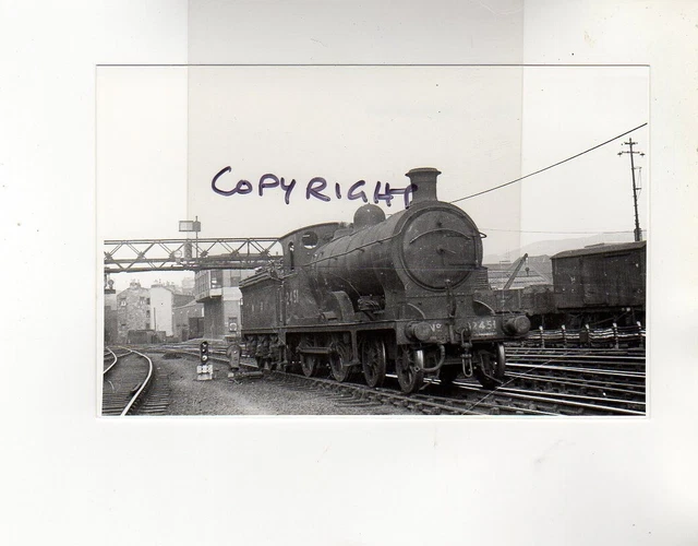 RAIL PHOTO LNER NBR 440 D29 2451 Nr Waverley station Edingburgh £2.89 ...