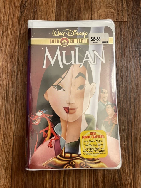 MULAN (VHS, 2000, Gold Collection Edition) Sealed New VINTAGE DISNEY ...