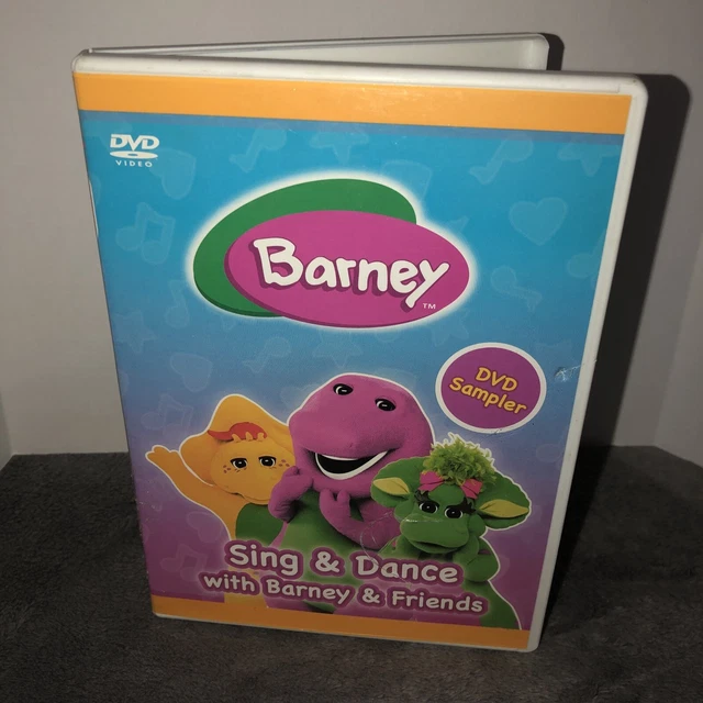 BARNEY SING & Dance With Barney And Friends Rare DVD Sampler 2008 $17. ...