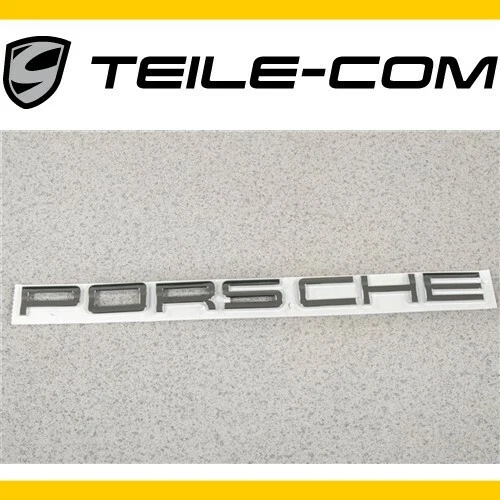 NEU+ORIG. PORSCHE MACAN 95B Schriftzug/Emblem/Logo PORSCHE Verchromt ...