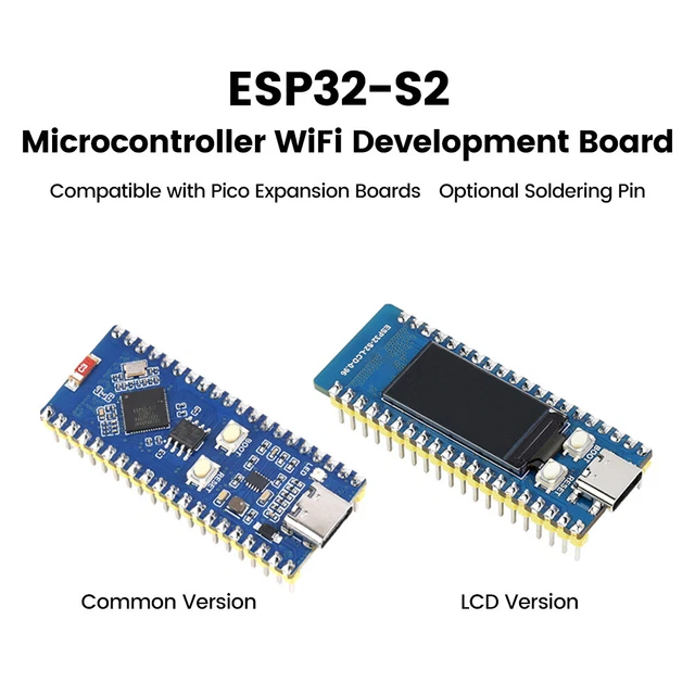 ESP32-S2 PICO WIFI Development Board Microcontroller Development Board/0.96" LCD EUR 13,99 ...