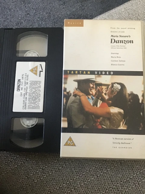 DANZON VHS MARIA Rojo & Carmen Salinas. Tartan video vhs vhs near mint ...