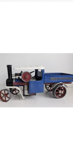 VINTAGE MAMOD STEAM Wagon SW1 Engine Truck Lorry Blue White Red £185.00 ...