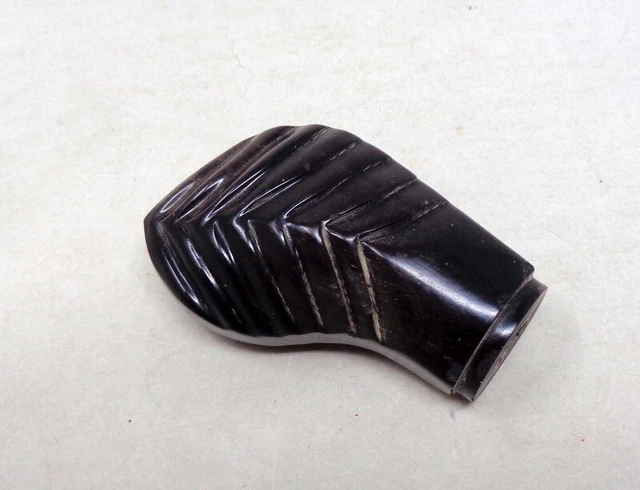 POMMEAU ANCIEN OMBRELLE canne parapluie en corne bovine - ART DECO 1930 ...