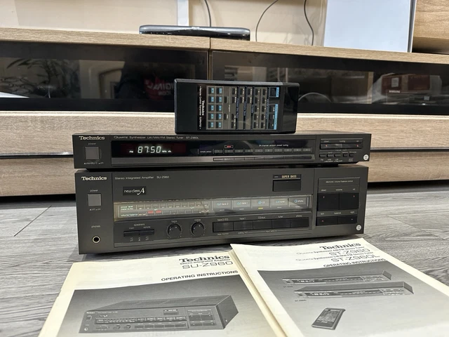 TECHNICS SU-Z960 STEREO Integrated Amplifier ST-Z960L Tuner+Remote ...