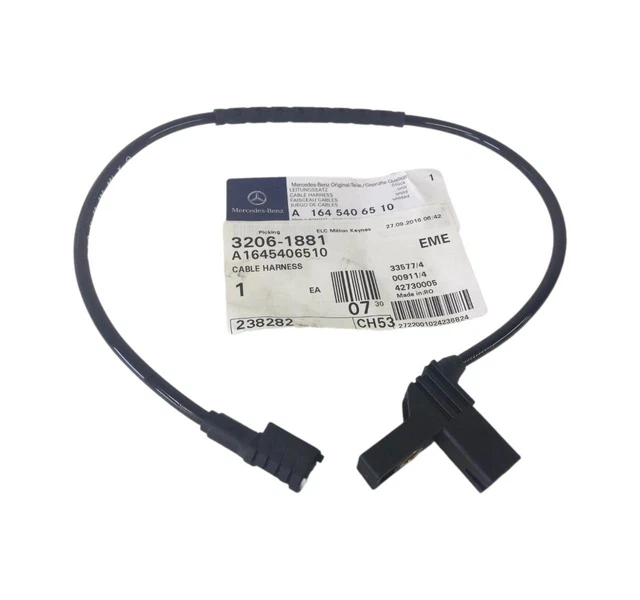 MERCEDES-BENZ W164 FAISCEAU de capteur d'usure de frein arrière d ...