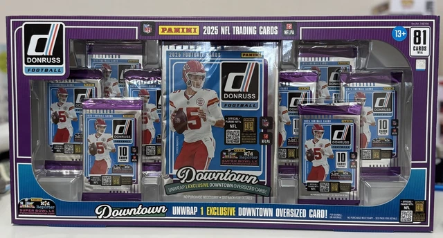 2025 PANINI DONRUSS NFL Football Bundle From Costco (2-Pack) Downtown ...