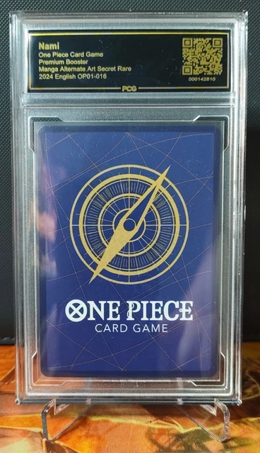 ONE PIECE TCG Nami Manga Rare PRB01 OP01-016 PCG Pristine 10 £2,322.57 ...