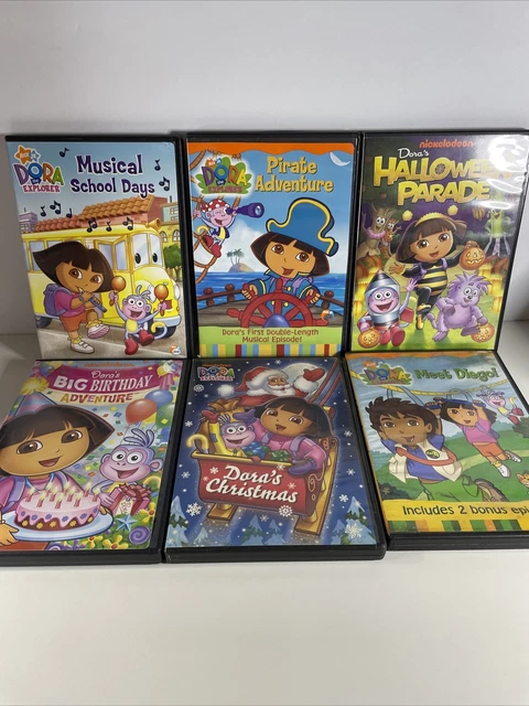 Nickelodeon Nick Jr Dvd Lot Of 6 Backyardigans Wubbzy Kia Lan Ex