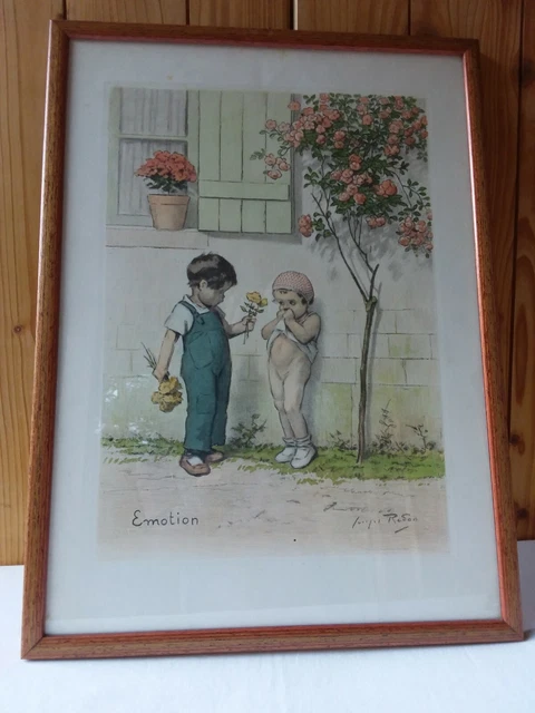 LITHOGRAPHIE - GEORGES REDON - "Emotion" 1939 EUR 114,00 - PicClick FR