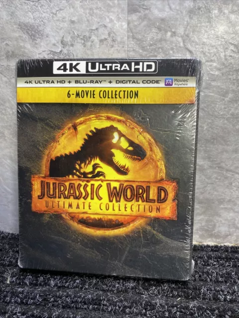 Jurassic World Ultimate Collection 4k Ultra Hd Blu Ray Numérique
