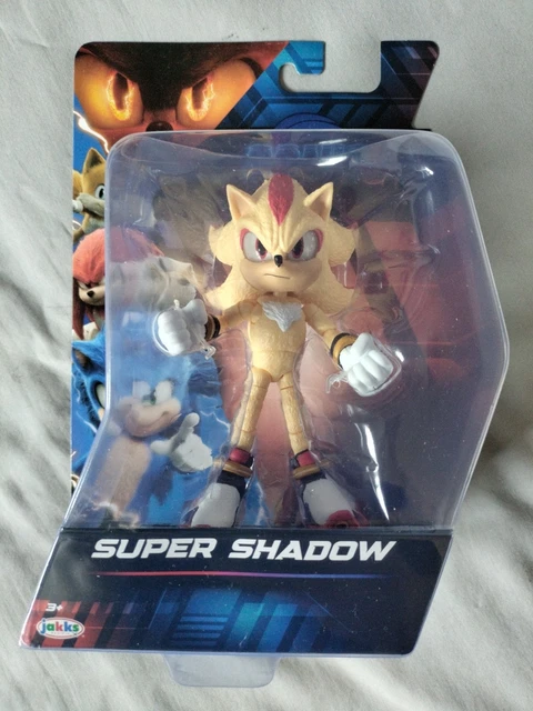 SONIC THE HEDGEHOG 3 SUPER SHADOW 13cm Figure Brand New Boxed £26.70 ...