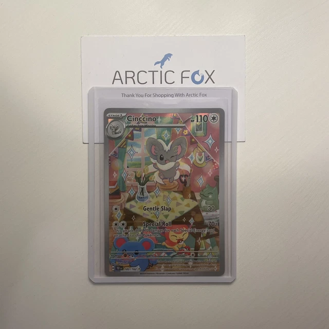 POKEMON - TEMPORAL Forces - Cinccino Illustration Rare - 183/162 EUR 12,99 - PicClick IT