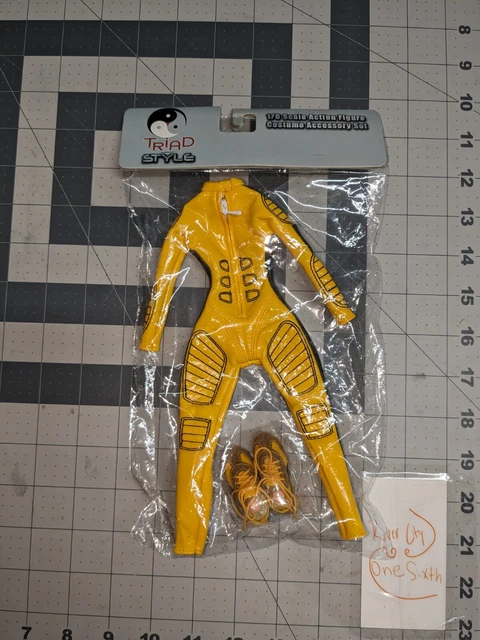 1/6 SCALE ACTION Figure Triad Style Yellow Female Jumpsuit EUR 39,23 ...