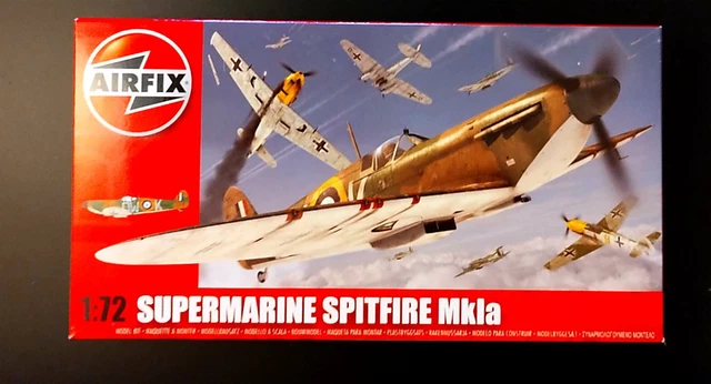 AIRFIX A01071 1:72 Supermarine Spitfire MkIa RAF WK II OVP EUR 10,49 - PicClick DE