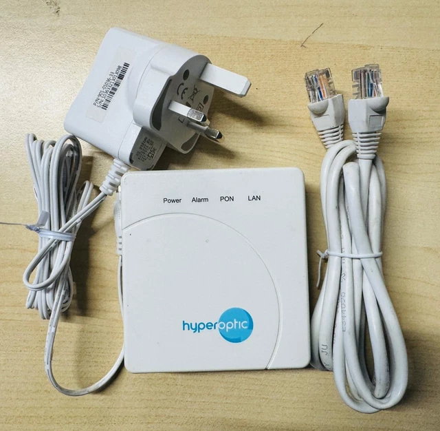 NOKIA-ONT G-010G HYPEROPTIC Optical Fibre GPON Terminal with power ...