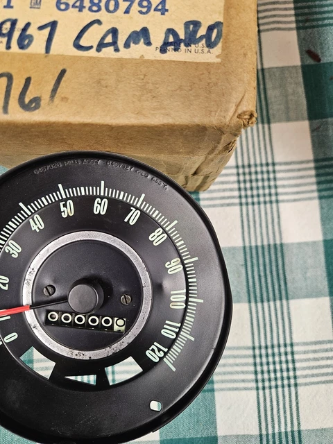 NOS GM 1967 Camaro Firebird Speedometer Odometer Gauge 6480794 SEE ...
