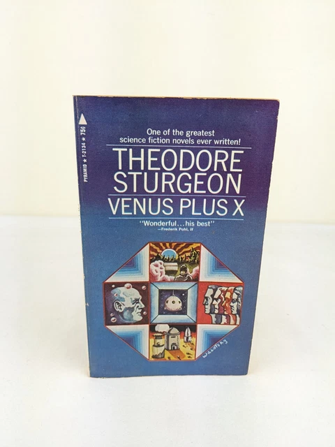 VENUS PLUS X by Theodore Sturgeon 1969 $14.95 - PicClick AU