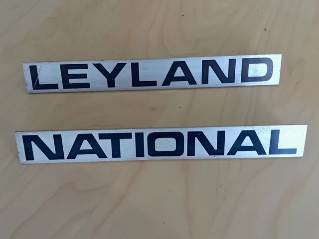 LEYLAND NATIONAL BADGES. Bus Badge. Leyland National Signs. £50.00 ...
