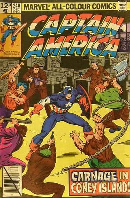 CAPTAIN AMERICA (VOL 1) # 240 Near Mint (NM) Price VARIANT Marvel ...