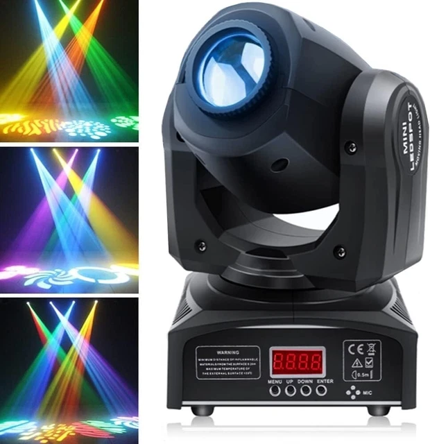 MOVING HEAD STAGE Light LED RGB Disco Light dmx512 Moving Heads Wash ...