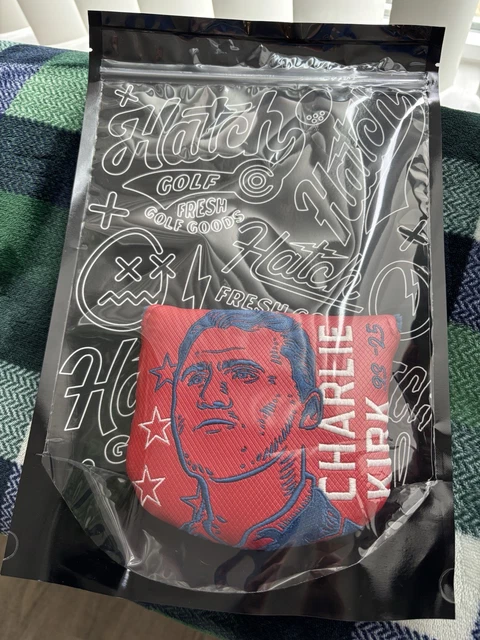 BRAND NEW UNOPENED Hatch Charlie Kirk Mallet Headcover $142.03 ...