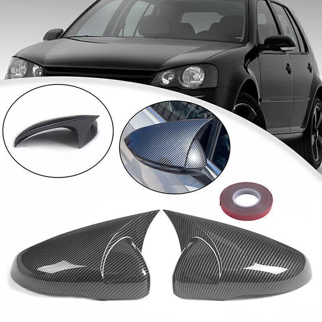 CACHE RÉTROVISEUR LATÉRAL voiture en fibre de carbone pour Volkswagen ...