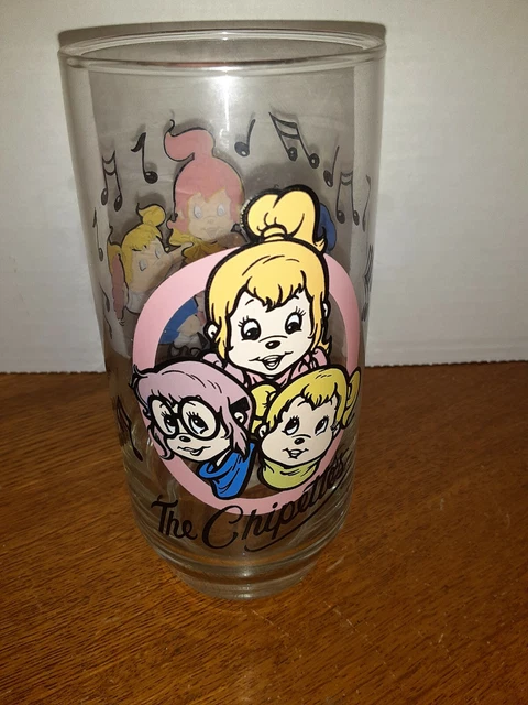 VINTAGE ALVIN AND the chipmunks/ the chipettes 1985 collectors glasses ... VINTAGE ALVIN AND the chipmunks/ the chipettes 1985 collectors glasses ...