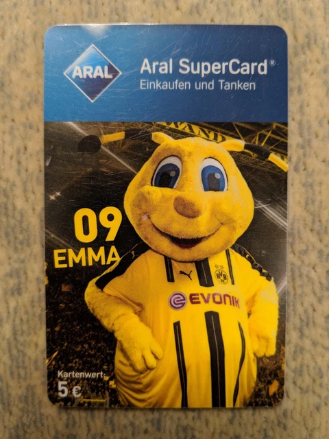 BVB 09 EMMA ARAL SUPER CARD Sammelkarte Borussia Dortmund EUR 9,09 ...