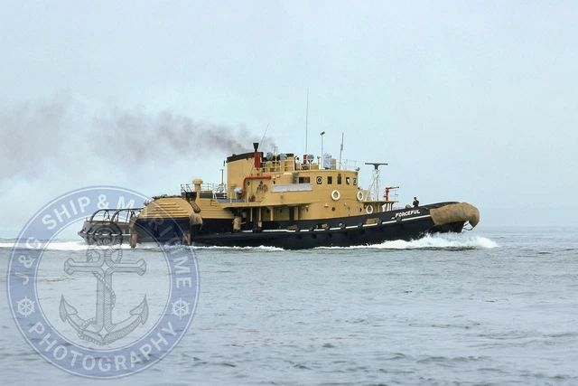 1957 BUILT DIRECTOR Class Paddle Tug RMAS FORCEFUL (A86) -6X4 (10X15 ...