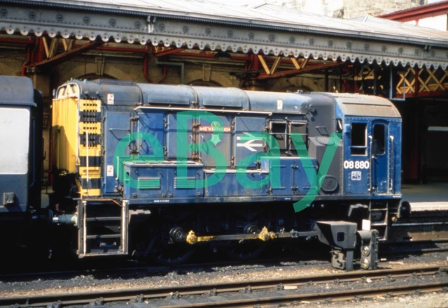 35MM RAILWAY SLIDE of Class 08 08880 @ Sheffield £4.99 - PicClick UK