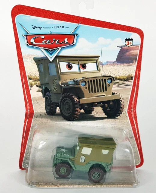 DISNEY PIXAR CARS Sarge Desert Series 1 Diecast - Rare 2005 - Sealed ...