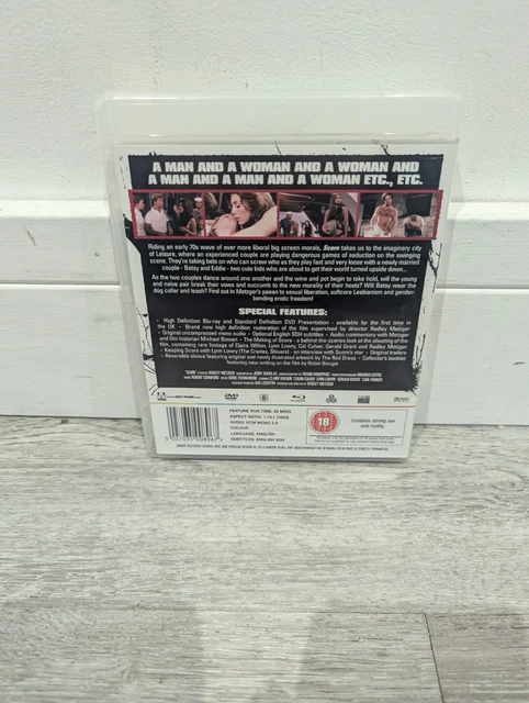 SCORE BLU RAY DVD Arrow Video With Booklet OOP Lynn Lowry Radley ...