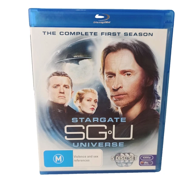 STARGATE UNIVERSE SGU Season 1 (Blu-Ray) Action Sci-Fi Aliens Region B ...