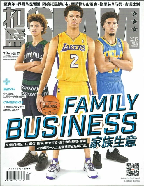 2017 CHINESE SLAM Magazine - LAMELO BALL - LONZO BALL - Ball Brothers ...