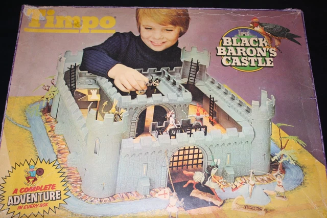 TIMPO MEDIEVAL BLACK Baron's Castle späte Version guter Zustand EUR 350 ...