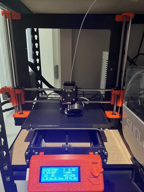 PRUSA I3 MK3S 3D Printer Clone- Fully Assembled and Functional! Fast ...