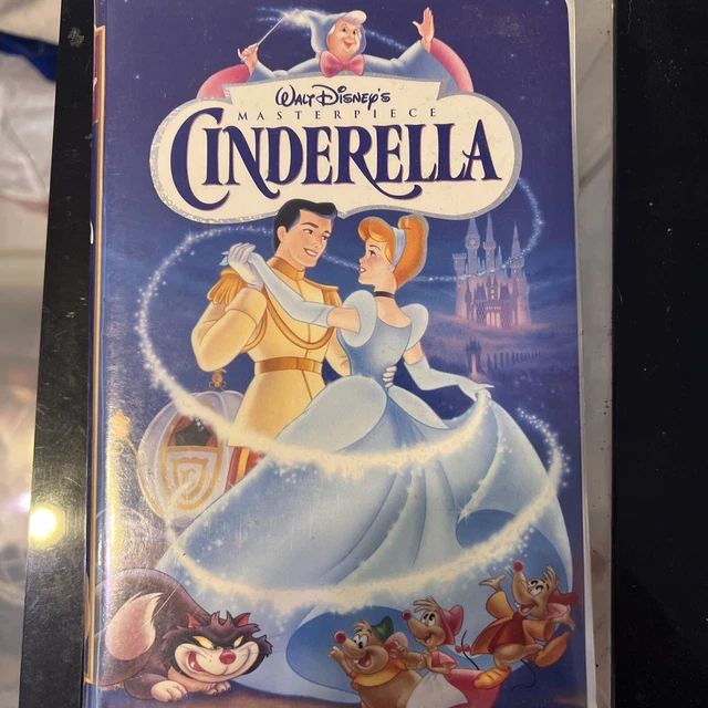 CINDERELLA WALT DISNEY Masterpiece Collection VHS Clamshell Animated ...