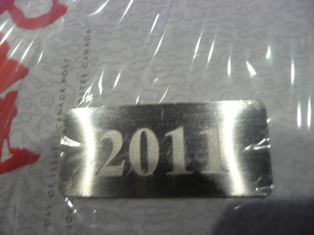 2011 CANADA POST Offical First Day Cover Collection W/Wooden Keepsake ...