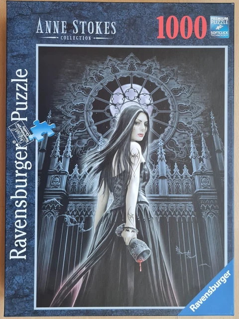 ANNE STOKES JIGSAW Puzzle**MIDNIGHT MOON**2009*1000 T.**Ravensburger ...