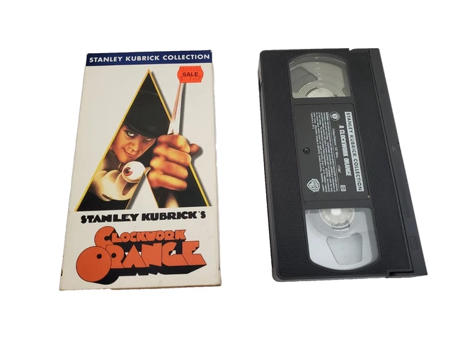 A CLOCKWORK ORANGE VHS Tape 1971 Stanley Kubrick £6.58 - PicClick UK
