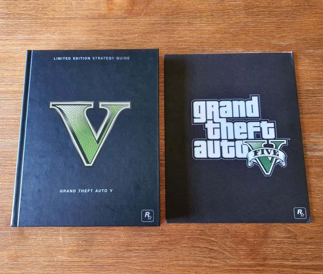 GRAND THEFT AUTO V 5 Limited Edition Strategy Guide - 2013 - With ...