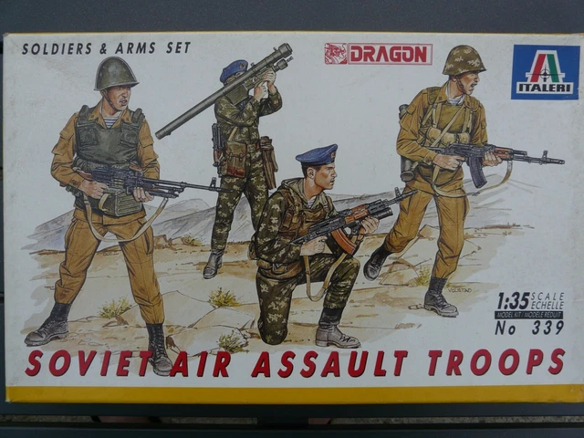 SOLDATS 1/35 ITALERI-DRAGON Ref 339 Soviet Assault Troops EUR 19,90 ...