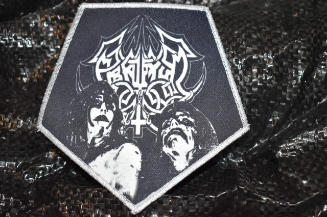 ABRUPTUM PATCH KUTTE Shield Aufnäher Black Metal Mayhem Sargeist MZ 412 ...