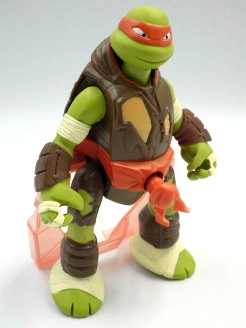 FIGURINE TORTUE TEENAGE Mutant Ninja Turtles jumping mike 2013 viacom ...