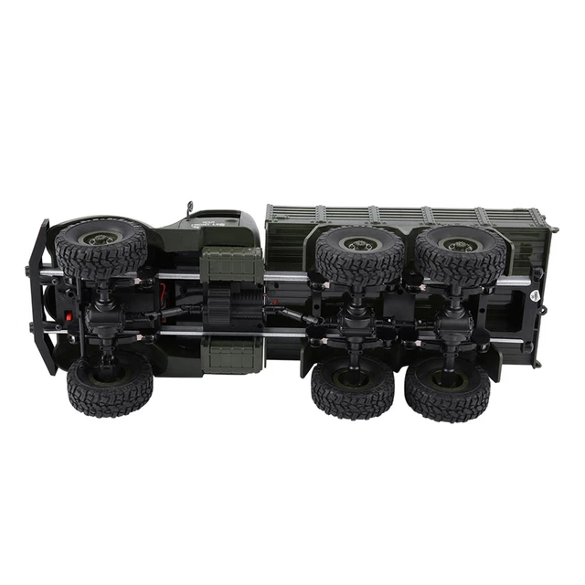 1/16 MODEL REMOTE Control Six Wheel Drive Military Truck RC Toy Car ...