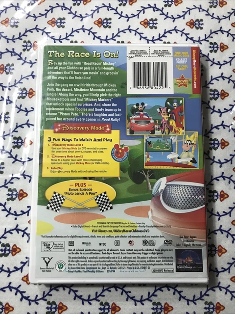 ROAD RALLY DISNEY Mickey Mouse Clubhouse (DVD)” New “ £14.24 - PicClick UK
