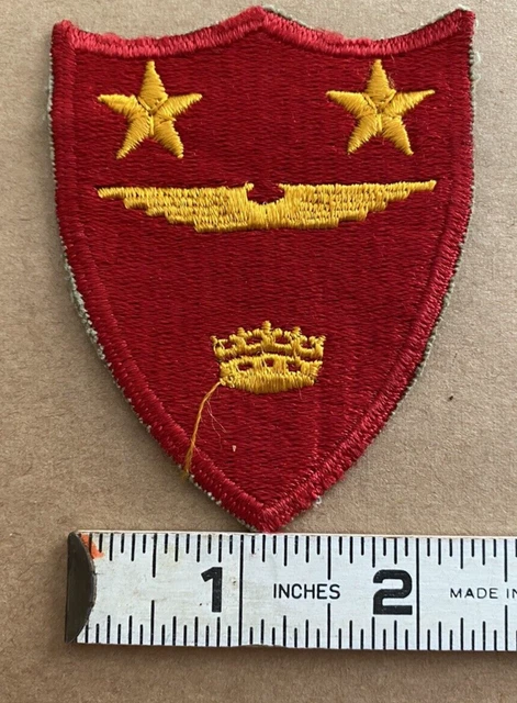 WWII USMC US Marine Corps Aircraft Wings Pacific Headquarters Patch-Cut ...